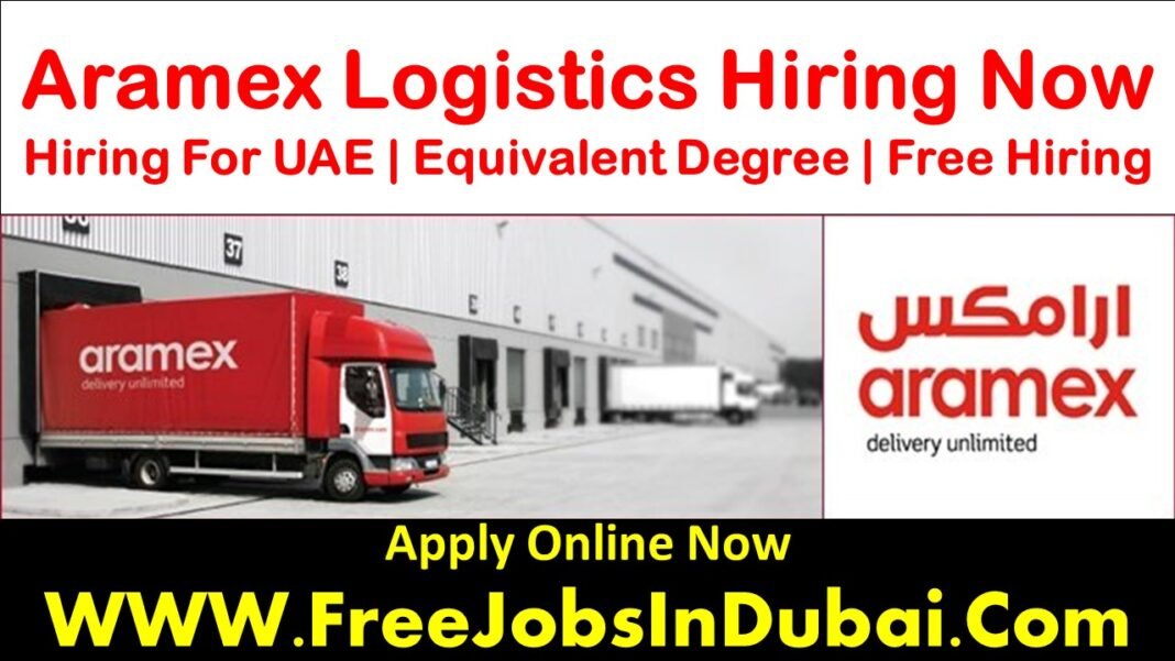 Aramex Careers UAE Jobs Opportunities - JobsInDubai