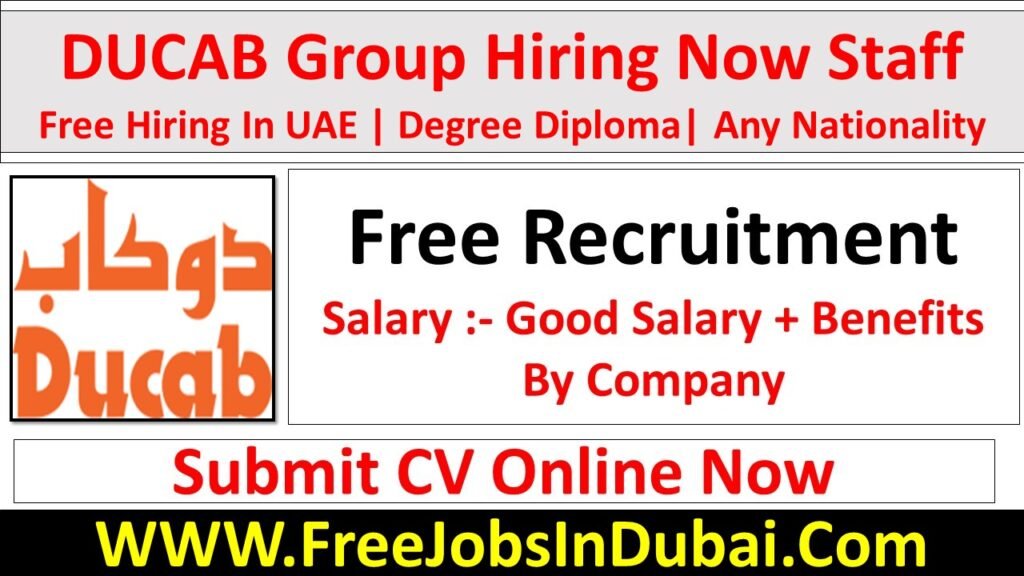 DUCAB Careers Jobs Opportunities Available Now In UAE