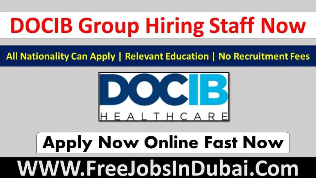 DOCIB Pharmacy Careers Jobs Opportunities In Dubai