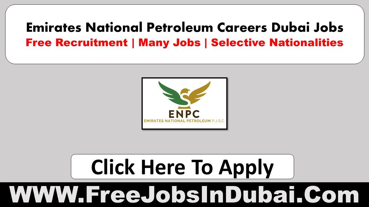 Emirates Petroleum Drilling Careers Jobs In Dubai 2024 - JobsInDubai